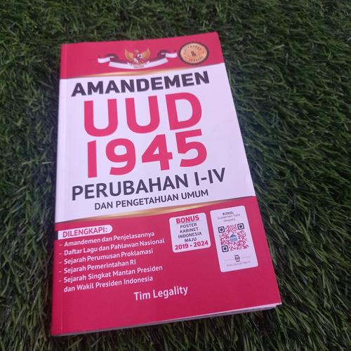 Jual BUKU AMANDEMEN UUD 1945 PERUBAHAN I -IV DAN PENGETAHUAN UMUM ...