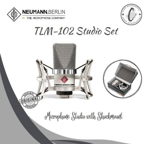 Jual Neumann TLM102 Studio Set Microphone Condensor Original Neuman TLM-102 - Jakarta Pusat ...