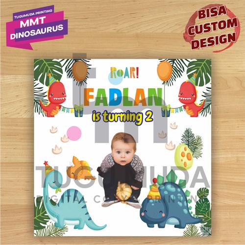 Jual Cetak Banner|Backdrop|Spanduk Ultah/Ulang Tahun Anak - DINOSAURUS ...