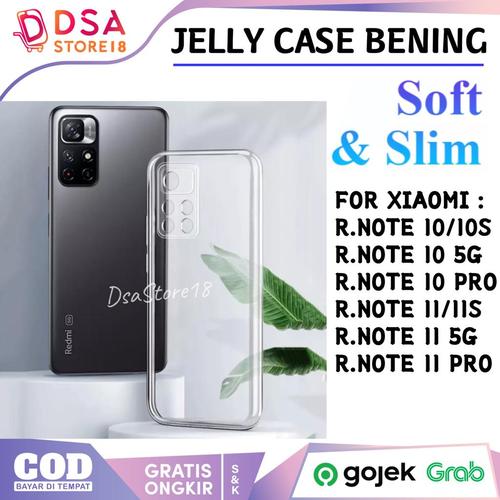 Promo Softcase Redmi Note 10 10S 11 Pro 5G Silikon Liquid Clear Casing ...