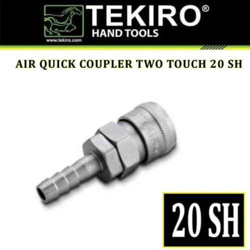 Jual Air Quick Coupler Two Touch 20 SH Tekiro / Coupler 20 SH/ Kopler ...