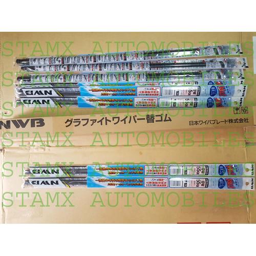 Jual Refill isi KARET Wiper NWB model DESIGN Hybrid Frameless Japan uk ...