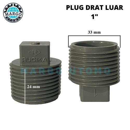 Jual Plug 1 Inchi Dop Drat Luar Tutup Kran Sumbat Pipa PVC - Kab ...