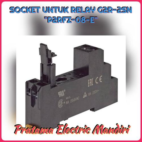 Jual OMRON SOCKET P2RFZ-08-E P2RF P2RFZ UNTUK RELAY G2R-2-SN G2R SERIES ...