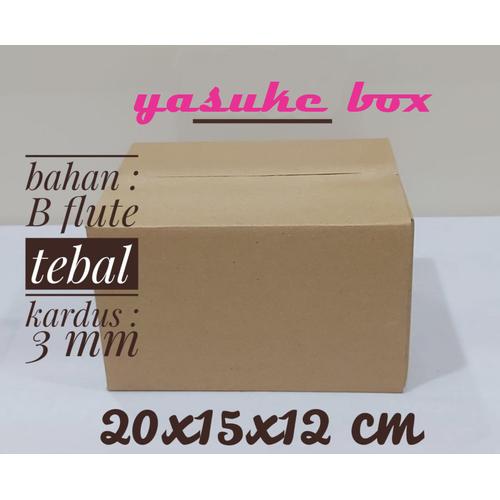 Jual kardus karton uk.20x15x12 cm model kardus indomie/SHEET LUAR DLM ...