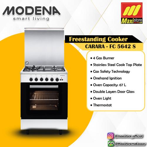 Jual MODENA FC5642S / FC 5642 S Kompor Gas Freestanding Cooker dengan ...
