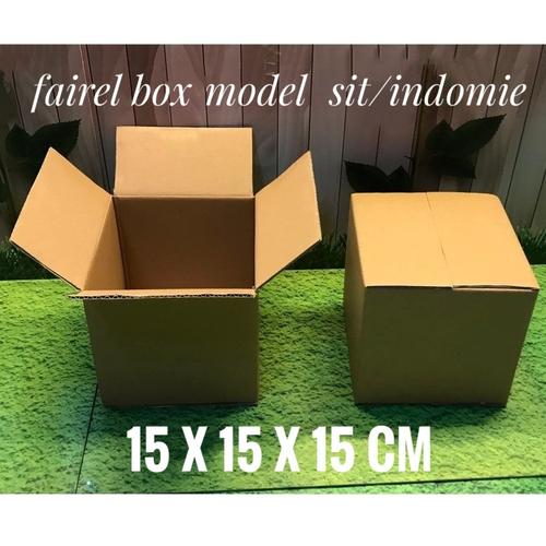 Jual KARDUS KARTON BOX UKURAN 15x15x15 CM....MODEL SIT/KARDUS INDOMIE ...