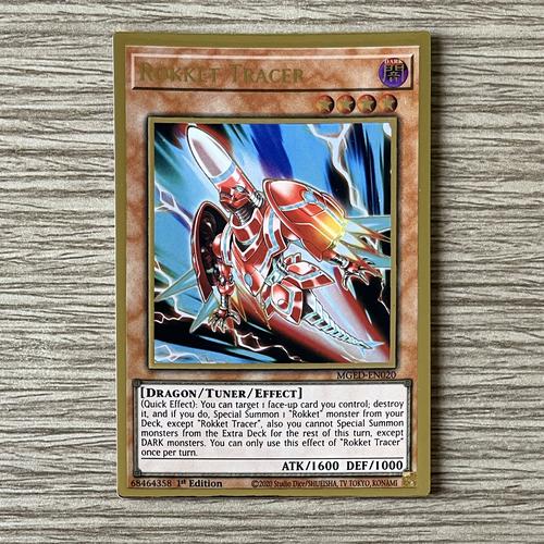 Jual YuGiOh Rokket Tracer MGED Premium Gold Rare - US Print - Kota ...