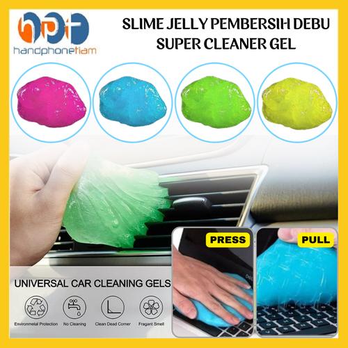 Jual Slime Jelly Pembersih Debu Keyboard Dashboard Mobil Super Cleaner ...