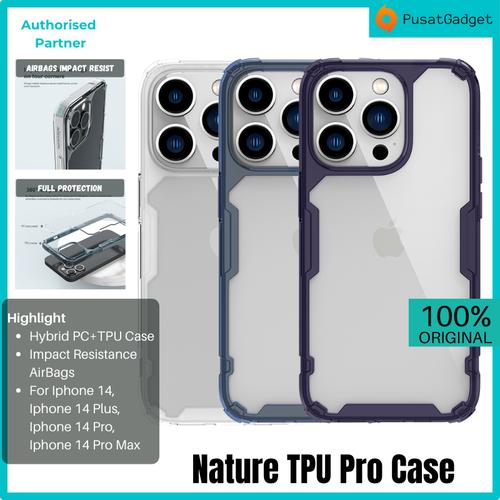 Jual Case Iphone 14 / Plus / Pro / Pro Max NATURE PRO Hybrid Casing ...