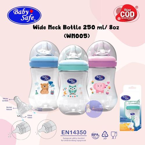 Jual Baby Safe - Botol Dot Susu Anak Bayi Dengan Dot Leher Lebar ...