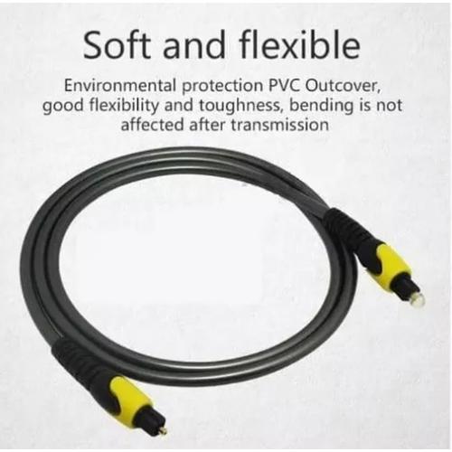 Jual Universal KABEL OPTIC 1.5 Meter AUDIO DIGITAL OPTICAL CABLE ...
