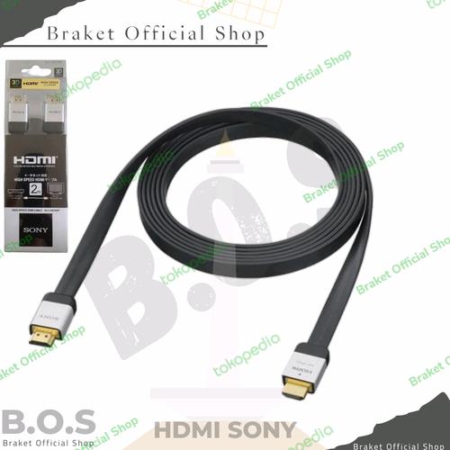 Jual HDMI Sony 2 Meter Original Sony 3D Support Full HD 4K - DUS - Jakarta Timur - Braket ...