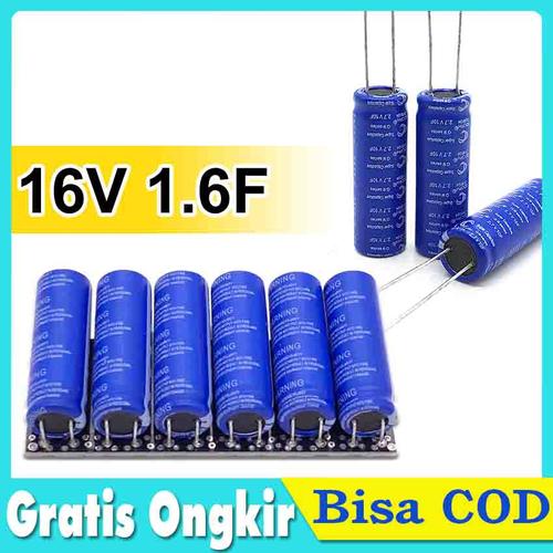 Jual Super Farad Capacitor 16V 2F/1.6F Modul Super Kapasitor Bank - Kota Cimahi - IDT4 | Tokopedia
