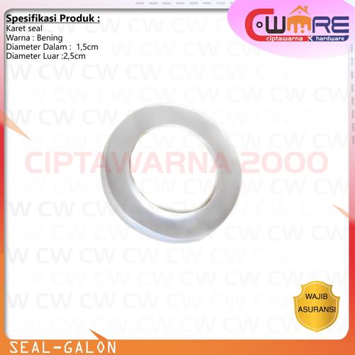 Jual seal karet kran air dispenser galon flexibel O ring 1,5 cm - Kota ...