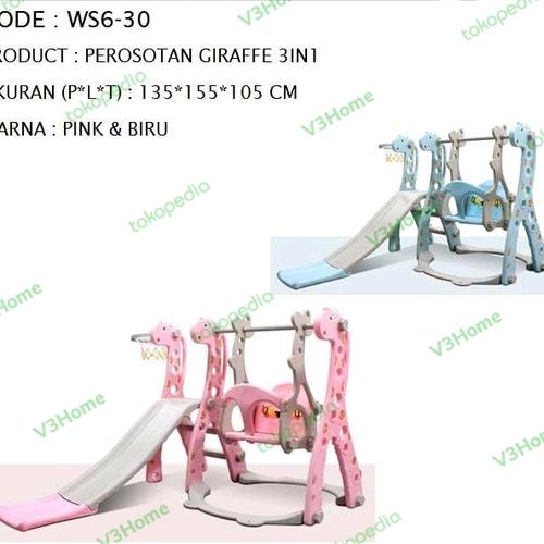 Jual Mainan Prosotan Ayunan Anak | Perosotan Dino 3 in 1 | Playground Child - Jerapah - Jakarta ...