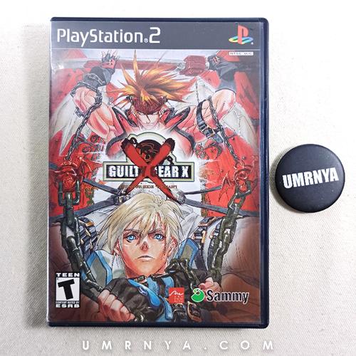 Jual Kaset Original PS2 Guilty Gear X Gears Playstation 2 PS CD Game ...