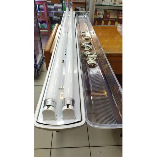 Jual KAP LAMPU TL ZETALUX IP65 120CM PLUS LAMPU ECOFIT 16W / kap lampu ...