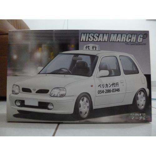Jual Model Kit 1/24 Fujimi Nissan March G Alternative Drive - Kota ...