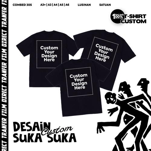 Jual KAOS DISTRO BIGSIZE KAOS CUSTOM GAMBAR CUSTOM DESIGN OVERSIZE ...