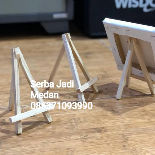 Jual Stand Kayu Akrilik Mini 15cm Kaki Bingkai Foto Kaki Papan Bunga ...