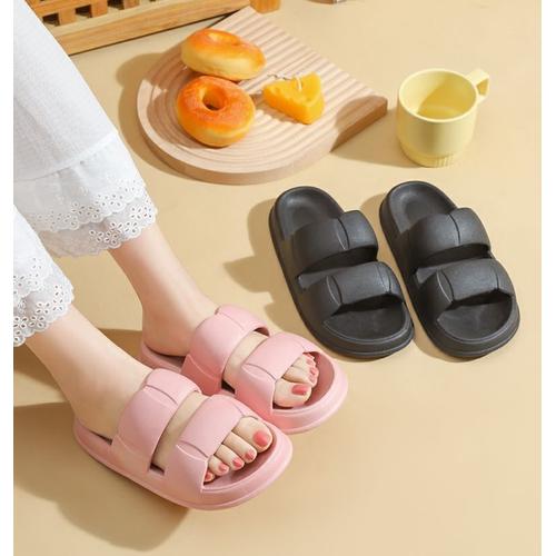 Jual MlNlSO Sandal Slop Wanita Jelly PVC Korea Strap Bahan FULL Karet ...
