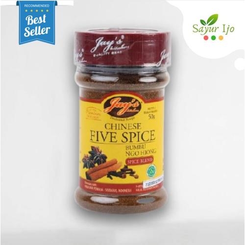Promo Chinese Five Spice Blend JAY'S 50 Gram Bubuk Ngo Hiong Bumbu ...