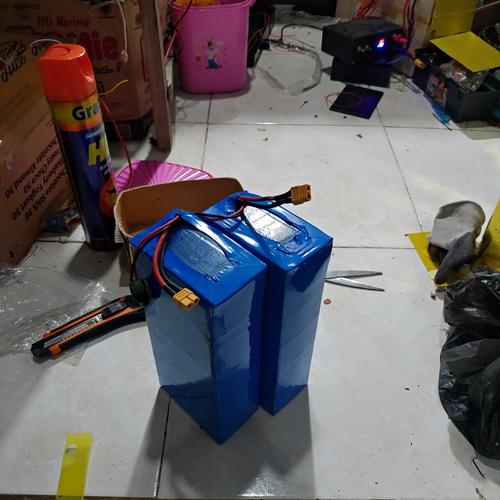 Jual baterai pack lithium 13s 48v 20ah + charger - Kab. Gresik - Azzam ...