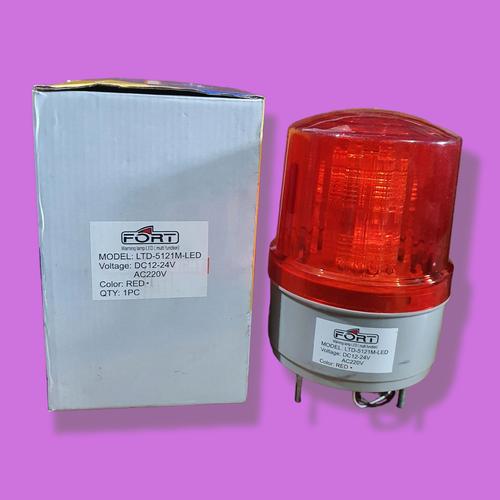 Jual Warning Light 5" Lampu LED 220v ac 12v dc 24v dc - Jakarta Barat ...