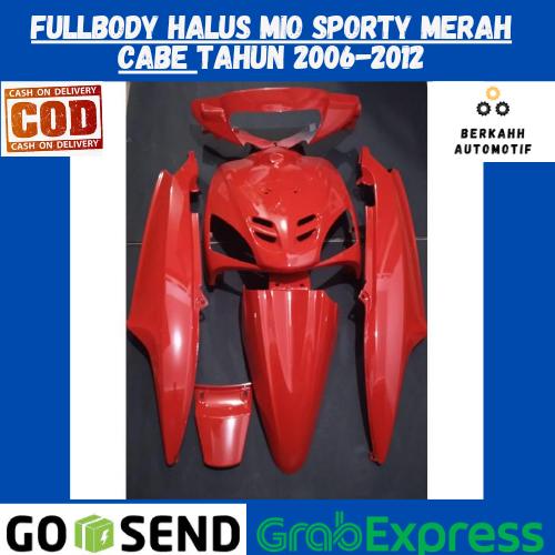 Jual Full Bodi Body Halus Alus Yamaha Mio Sporty Hitam Merah Putih Biru ...