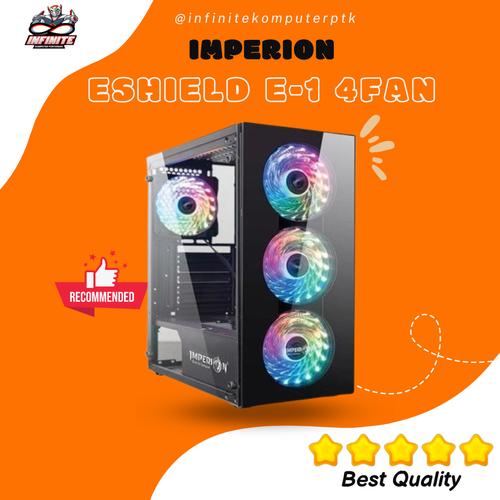 Jual CASE PC IMPERION SHIELD E-1 INCLUDE 4 FAN - Kota Pontianak ...