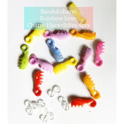 Jual Refil karet rainbow loom bands aksesoris loombands - hoo y+crochet ...