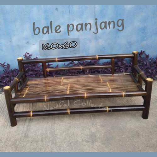 Jual kursi bambu hitam/Wulung, bale bambu, kursi malas, kursi tamu ...
