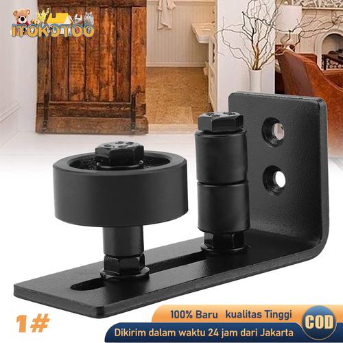 Jual 8 In 1 Sliding Barn Door Bottom Floor Guide Support Roller ...
