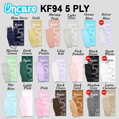 Jual Masker KF94 5 ply Tebal ONCARE WARNA PREMIUM Korea isi 10 pcs - Sky Blue - Jakarta Barat ...