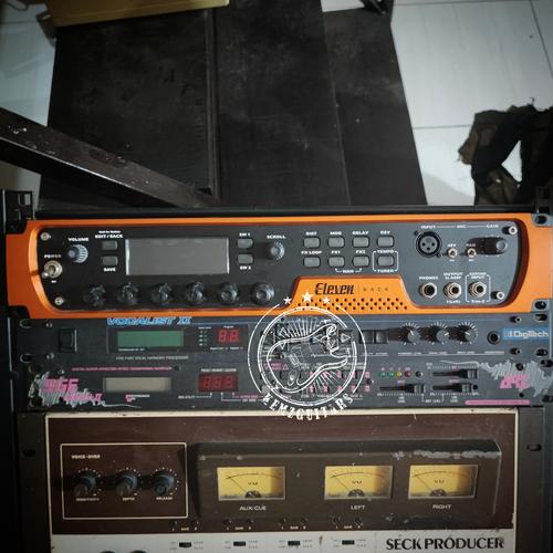 Jual Avid Eleven Rack Pre Amp, Multi Effect Audio Interface Soundcard ...