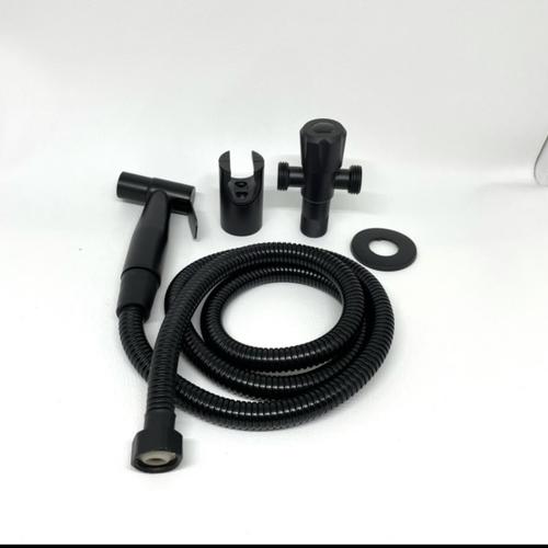 Jual paket jet shower hitam stop, jet shower hitam + stop kran hitam ...