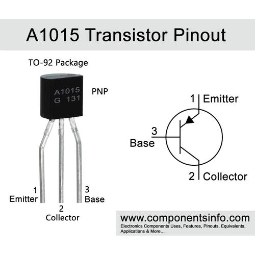 Jual Transistor A1015 2SA1015 A 1015 50V 150mA TR Buffer Audio ...