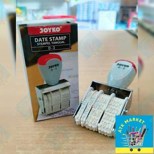 Jual Date Stamp / Stampel / Stempel Tanggal Joyko D-3 - Kota Balikpapan ...