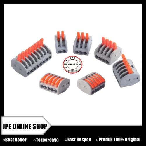 Jual Terminal Kabel / Terminal Wago / Terminal PCT 2/3/4/5/8 Pin - PCT-212 - Jakarta Pusat - JPE ...