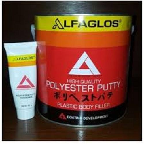 Jual DEMPUL BESI-KAYU-ALFAGLOS PLYESTER PUTTY (ISI WARNA HIJAU) - 3KG ...