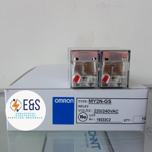 Jual Relay Omron MY2N GS AC 220V 100% Original / Relay MY 2N - Jakarta ...