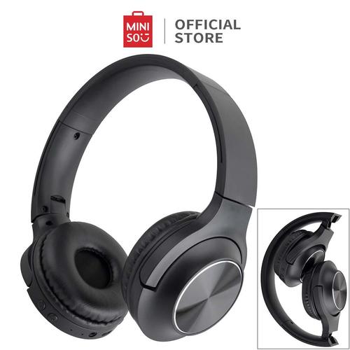 Promo MINISO Headset Bluetooth Headphone Wireless Henset Bloetooth ...