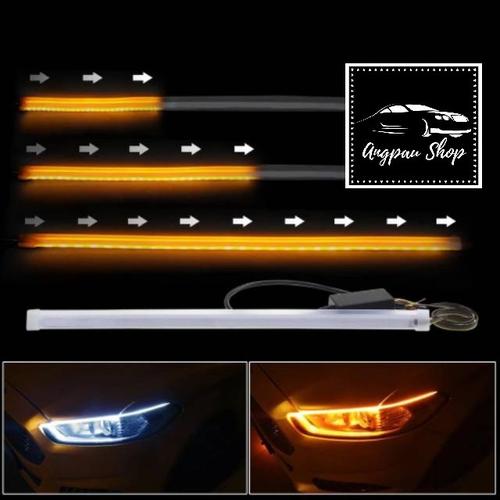 Jual DRL LAMPU LED ALIS 30 CM 60 CM 12V WELCOME LIGHT SIGN SEIN RUNNING ...