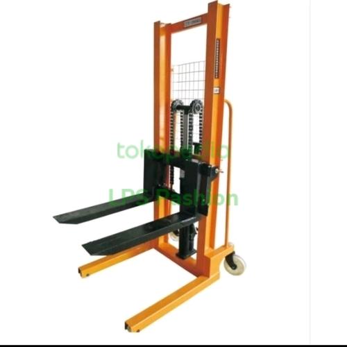 Jual Hand Stacker Trolley 200 Kg / Hand Forklift Trolli Mini - Jakarta ...