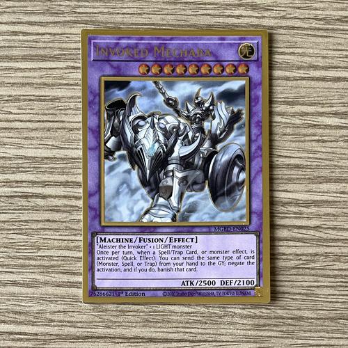 Jual YuGiOh Invoked Mechaba MGED Premium Gold Rare - US Print - Kota ...