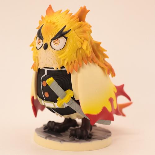 Jual Kimetsu No Yaiba Demon Slayer Kyojuro Rengoku Owl Meme Action ...