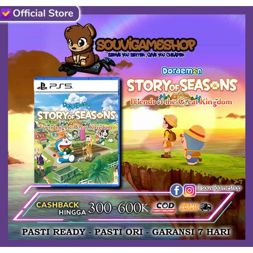 Promo PS5 DORAEMON STORY OF SEASONS FRIENDS OF THE GREAT KINGDOM ...