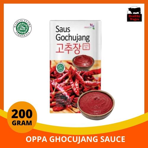 Jual Oppa Gochujang Sauce Saus Gochujang Rasa Asli Korea Halal 200 Gr ...