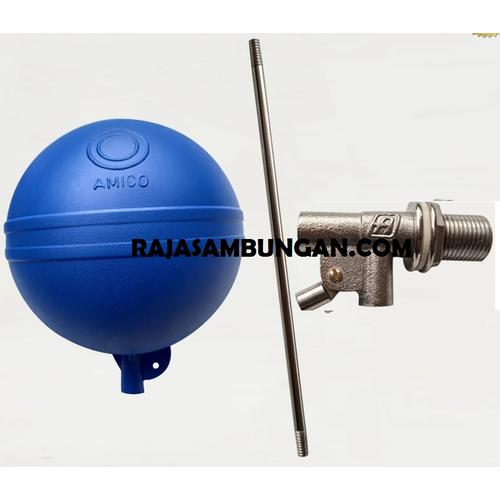 Jual Pelampung Bola PVC 1 Inch Sensor Level Air Tangki Floating Valve ...